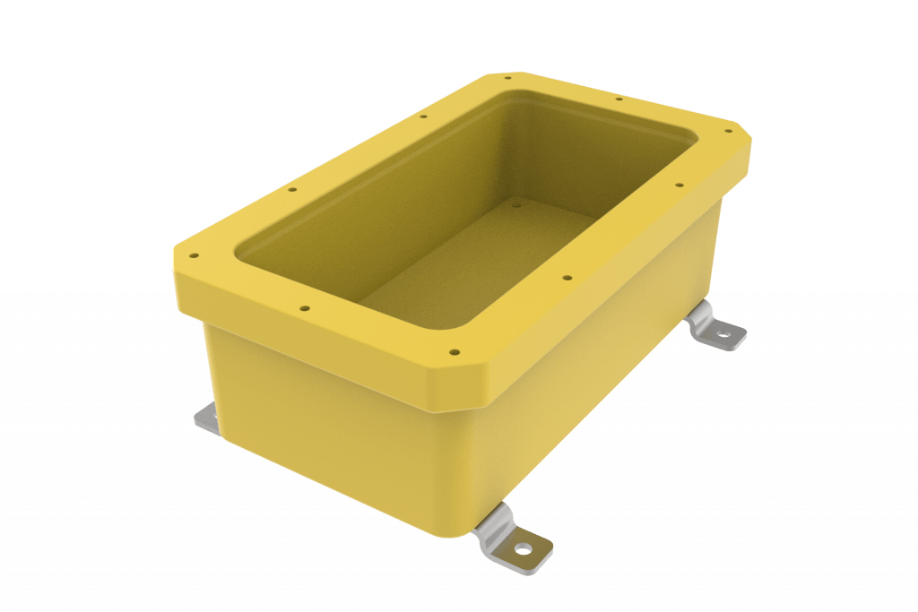 Subsea Fox Box Polyurethane (Yellow) NEMA 6P / IP68 | SLAYSON