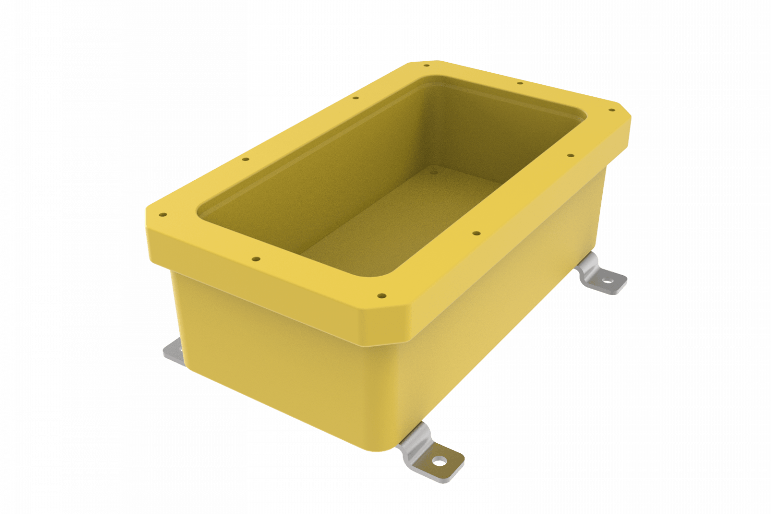 Subsea Fox Box Polyurethane (Yellow) NEMA 6P / IP68 | SLAYSON