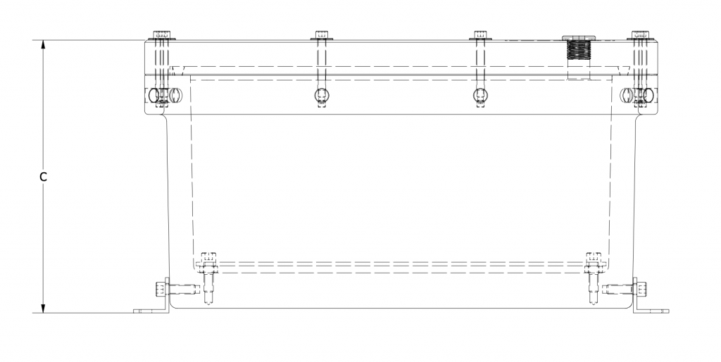 SUBSEA Aluminum Battery Box, NEMA 6P/IP68, Submersible to 328ft/100m ...