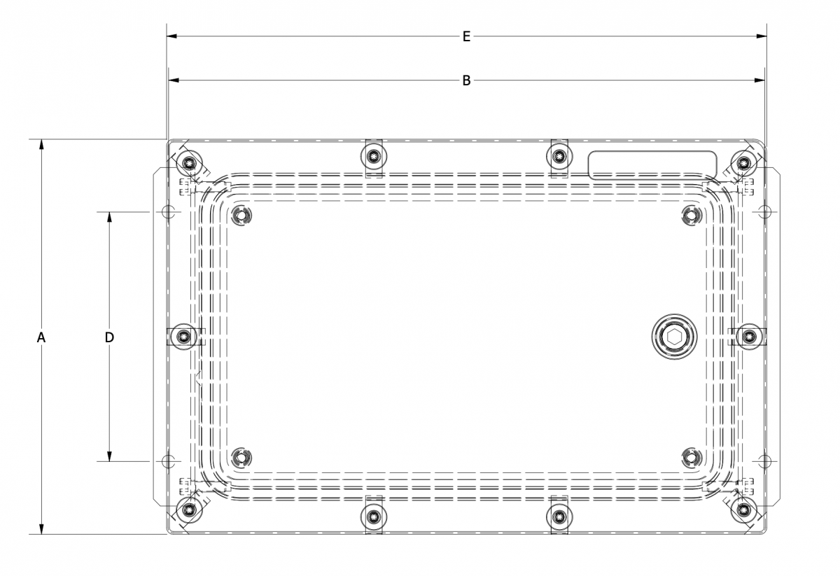 SUBSEA Aluminum Battery Box, NEMA 6P/IP68, Submersible to 328ft/100m ...