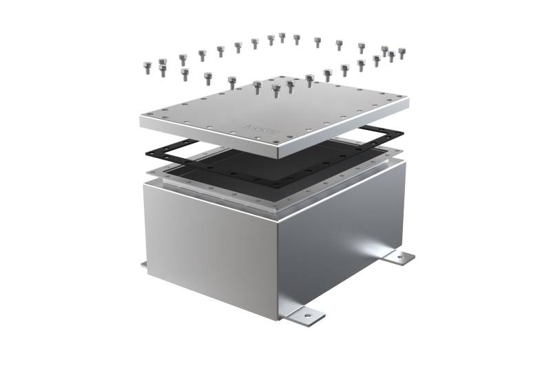 Deep Compact Submersible Enclosure Stainless Steel NEMA 6P / IP68 | SLAYSON