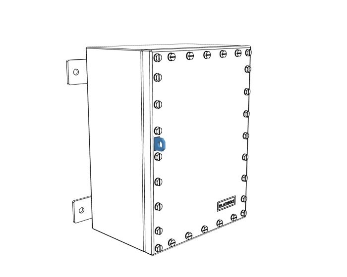Security Lock Tab for NEMA 6P/ IP68 Enclosures | SLAYSON