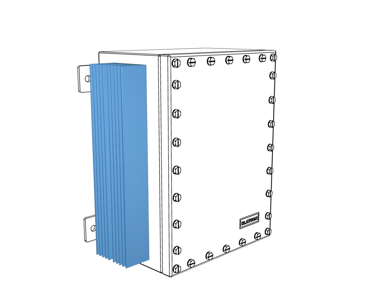 Integrated Thermal Heatsink for NEMA 6P / IP68 Enclosures | SLAYSON